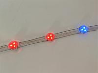 China RGB LED Point Light Source 30mm IP67 0.75W Outdoor Building Decoration DC12V for sale