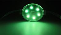 China LED Pixel Point Light Source Outdoor Building Lighting IP67 24V 50mm 1W 1800K-6500K for sale