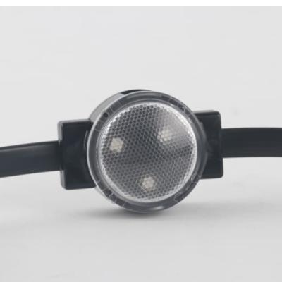 China IP67 Waterproof 12V 30mm PC LED Point Light RGB Outdoor Landscape Lighting DMX512 for sale