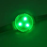 China IP67 Waterproof 12V 30mm PC LED Point Light RGB Outdoor Landscape Lighting DMX512 for sale