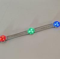 China 30mm IP67 Waterproof LED Tent Light 0.5W DC12V RGB High Lumen Festival Atmosphere Decoration Lamp for sale