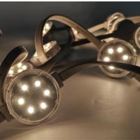 China 50mm 24V SMD3535 IP67 Waterproof LED Point Light 120 Beam Angle PC Material for sale