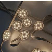 China 50mm 24V SMD3535 IP67 Waterproof LED Point Light 120 Beam Angle PC Material for sale