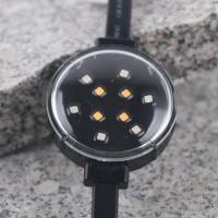 China 50mm 24V SMD3535 IP67 Waterproof LED Point Light Flexible PC Landscape Lighting for sale