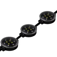 China 50mm 24V SMD3535 IP67 Waterproof LED Point Light Flexible PC Landscape Lighting for sale