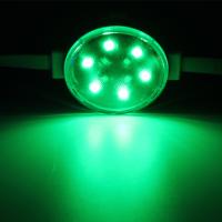 China 50mm 24V SMD3535 IP67 Waterproof LED Point Light Flexible PC Landscape Lighting for sale
