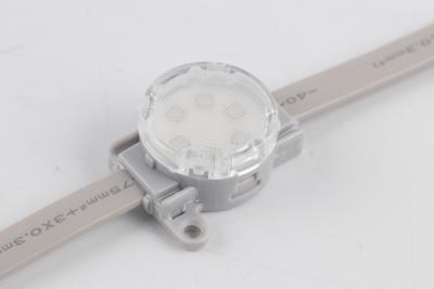 China 30mm 24V 2W SMD3535 RGBW LED Point Light IP67 Waterproof 120 Beam Angle PC Material for sale