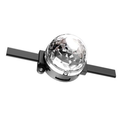 China LED Point Light Source Outdoor IP67 12V 1W 40mm Pixel RGB Long Distance Waterproof for sale