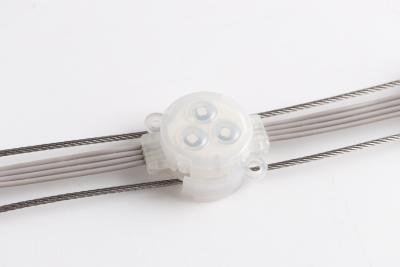 China 30mm 12V SMD3535 IP67 Waterproof LED Point Light 120 Beam Angle PC Material for sale