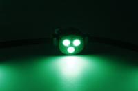 China 30mm 12V SMD3535 IP67 0.75W Waterproof LED Point Light 120 Beam Angle PC Material for sale