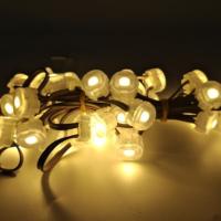 China IP67 Waterproof 20mm DC5V SMD5050 LED Point Light Flexible PC DMX512 0.3W for sale