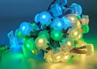 China IP67 Waterproof RGB 20mm DC12V LED Point Light Flexible PC Material DMX512 0.3W for sale