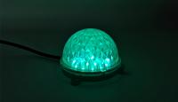 China IP67 Waterproof 104mm DC24V 5W RGB LED Point Light Flexible PC Material for sale