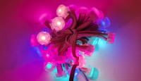 China IP67 Waterproof LED Point Light DC 5V 0.3W 30000H Outdoor RGB Decorative for sale