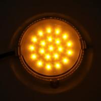 China IP67 Waterproof 100mm DC24V SMD3535 LED Point Light PC Material RGBW DMX512 for sale