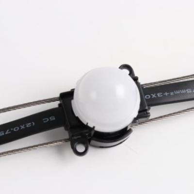 China 30mm DC12V SMD3535 IP67 Waterproof LED Point Light PC Material 0.6W Flexible Lighting for sale