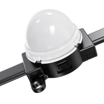 China IP67 Waterproof 30mm DC12V LED Point Light SMD3535 RGB DMX512 0.75W PC Housing for sale