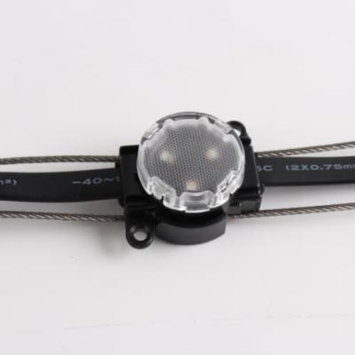 China 30mm DC24V LED Point Light IP67 Waterproof DMX512 RGB 0.75W SMD3535 for sale
