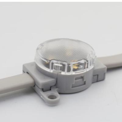 China 30mm LED Point Light DC24V 1W DMX512 RGBW IP67 Waterproof SMD3535 for sale