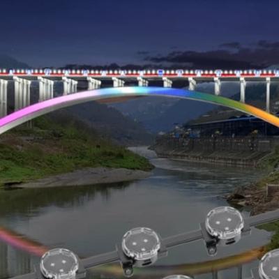 China 30mm Waterproof LED Point Light DC24V IP67 1W SMD3535 RGBW for Outdoor Decoration for sale
