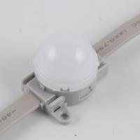 China 30mm DMX512 RGB LED Point Light DC24V 1.5W IP67 Waterproof SMD3535 120 Degree for sale