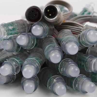 China 9mm RGB LED Pixel Light IP67 BIS Certified 5V 0.15W for Stage Ceiling Signage for sale