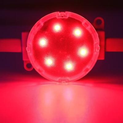 China 50mm LED Point Light IP67 Waterproof 24V DMX512 SMD3535 Flexible PC Material for Indoor Outdoor for sale