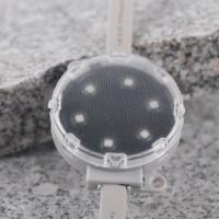 China 50mm LED Point Light IP67 Waterproof DC24V 1.5W RGB Outdoor Decorative Lighting PC Material for sale