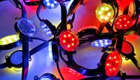 China Outdoor Building RGBW 48V 40mm Facades Hotels Contour Decorations IP67 Eave Lamp Christmas Lights 2W Led Point Light Source for sale