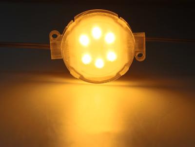 China IP67 LED Point Light 50mm 1.2W DC12V RGB Weatherproof Decoration for Christmas New Year Night Art Displays for sale