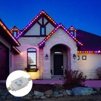 China DC48V 40mm RGB Full Color LED Point Light IP67 Waterproof Outdoor Wall Decoration for sale