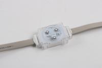 China DC48V 40mm RGB Full Color LED Point Light IP67 Waterproof Outdoor Wall Decoration for sale