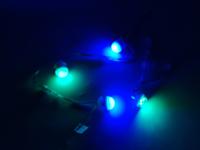 China 33mm IP67 Waterproof Full Color Custom LED Point Light DC12V 1W for Outdoor Decoration for sale