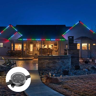 China DC48V IP67 Waterproof RGBW LED Point Light 2W PC Material Outdoor Facade Decorative Pixel Light for sale