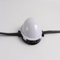 China 80mm LED Point Light 3W DC24V RGB IP67 PC Housing with Bayer Chips for Outdoor Decoration for sale
