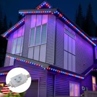 China Smart Control IP67 Led Outdoor Eaves Light RGBW Waterproof DC48v PC Material Led Point Light Source for sale