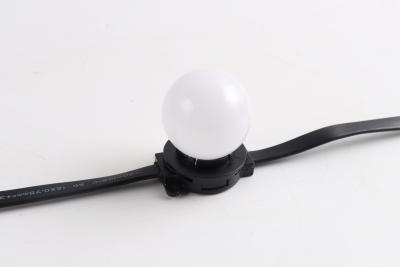 China 40mm RGB Color Changing PC Waterproof LED Globe Bulb Light 2W DC24V for Outdoor Holiday Decor for sale