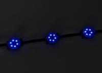 China DC48V 2W RGBW IP68 LED Pixel Point Light 40mm Outdoor Permanent Landscape Track Lighting DMX512 for sale