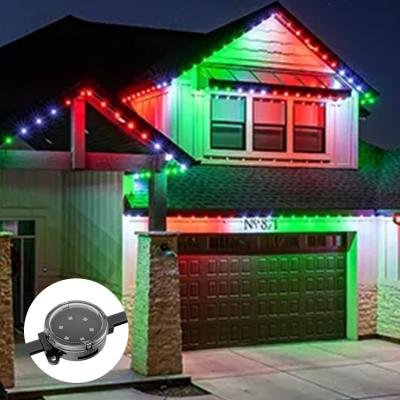 China 40mm Outdoor Waterproof DC48V IP67 Permanent LED Pixel Point Light 1.5W SMD3535 Full Color for sale
