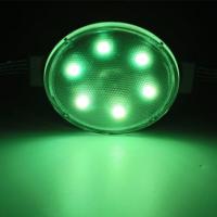 China 50mm DC24V 6LED SMD3535 IP67 Waterproof LED Point Light Aluminum Housing Facade Decoration for sale