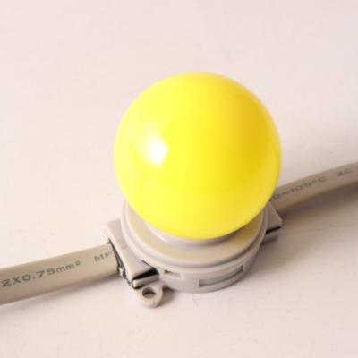 China DC24V LED Point Light 40mm IP67 Outdoor Building Facade Lighting SMD3535 6LEDs for sale