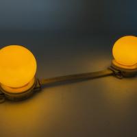 China DC24V LED Point Light 40mm IP67 Outdoor Building Facade Lighting SMD3535 6LEDs for sale