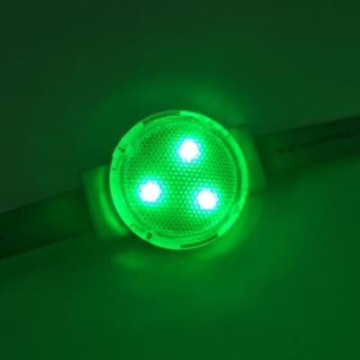 China IP67 Waterproof 30mm DC24V RGB LED Point Light SMD3535 Pixel Lamp for Commercial Building Facade Architectural Lighting for sale