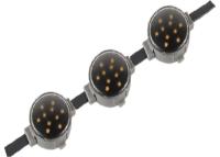 China RGBW DC12V 1-1.5W LED Point Light PC Shell Glue Material IP67 30000Hrs for sale