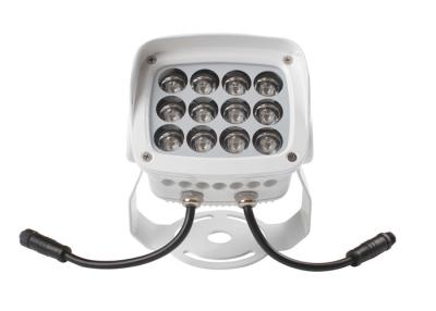 China 12W Aluminum Outdoor LED Flood Light IP65 Waterproof White Jade Square Spotlight 30000+ Hours for sale