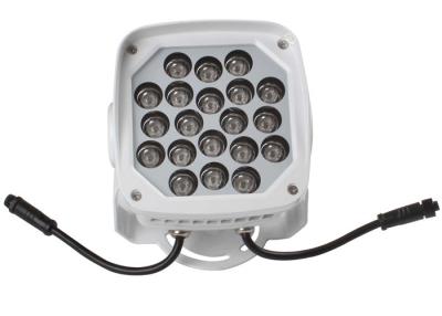 China 20W IP65 Outdoor LED Spotlight Single Color Multiple Beam Angles 8-90 Degree AC90-265V for sale