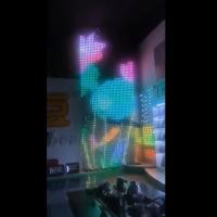 China H2503-16 LED Mesh Video Display with 62.5mm Pixel Pitch and IP65 Waterproof Outdoor Advertising Screen for sale