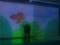 China IP67 Waterproof 83mm Pixel Pitch LED Mesh Display Screen - 108W/m² Power, 30,000h Lifespan for sale