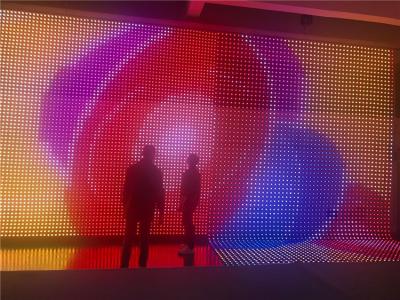 China IP67 Waterproof 83mm Pixel Pitch LED Mesh Display Screen - 108W/m² Power, 30,000h Lifespan for sale