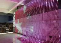 China Outdoor Flexible LED Mesh Display Screen - Full Color RGB, DMX512 Control, 3-Year Warranty for sale